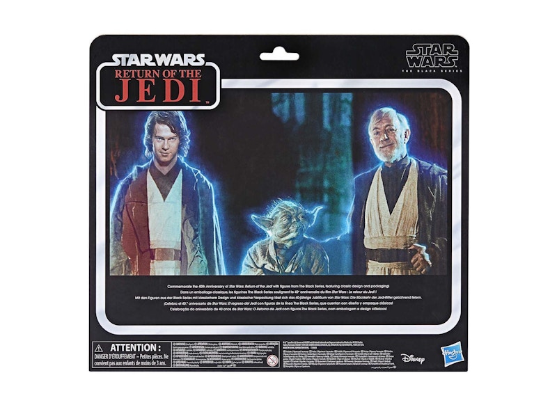 Hasbro Star Wars The Black Series ROTJ Force Ghosts Action Figure Set - US