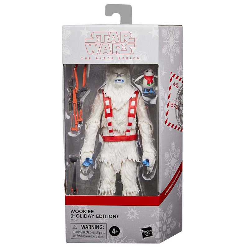 Hasbro Star Wars The Black Series Wookiee (Holiday Edition) Gamestop ...