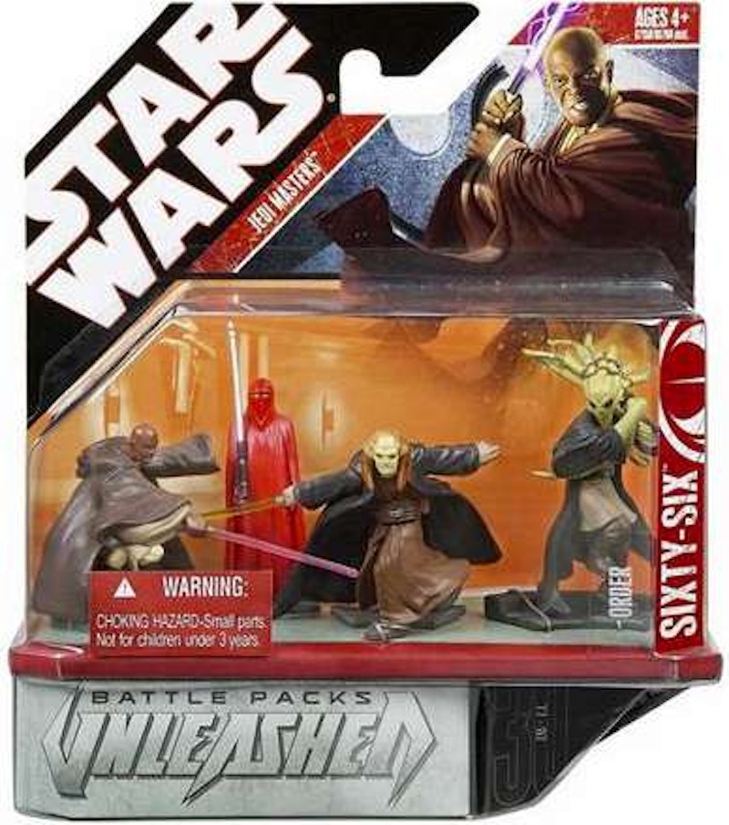 Hasbro Toys Star Wars Battle Pack Jedi Masters Order Sixty-Six Action ...