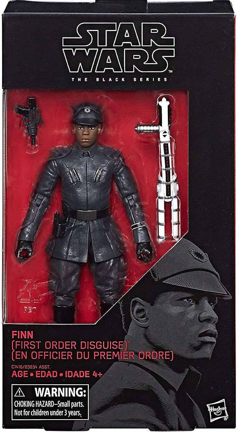 Hasbro Star Wars Black Series Finn (First Order Disguise) Action Figure ...
