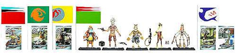 Hasbro Star Wars Dud Bolt, Mars Guo, Clegg Holdfast, Gasgano & Teemto ...