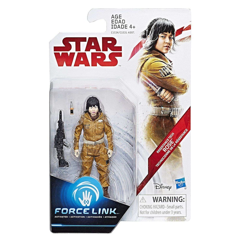 Hasbro Toys Star Wars Force Link Teal Series Rose Resistance Tech ...