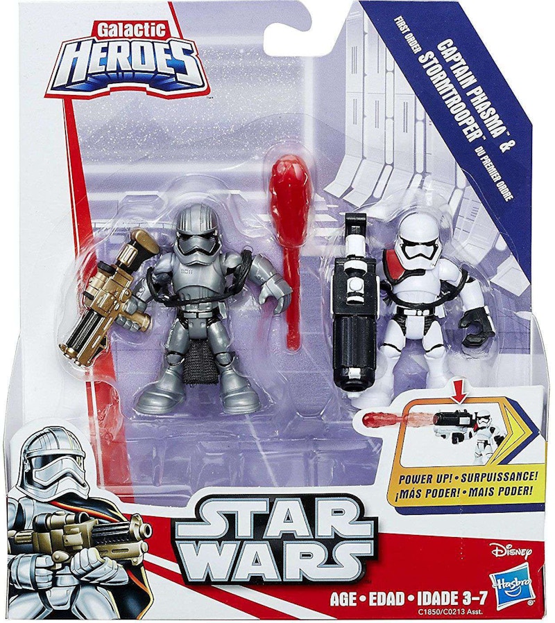 Hasbro Star Wars Galactic Heroes Captain Phasma & 1st Order ...
