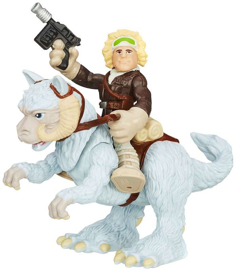 Hasbro Star Wars Galactic Heroes Han Solo & Tauntaun Mini Figure (2 ...