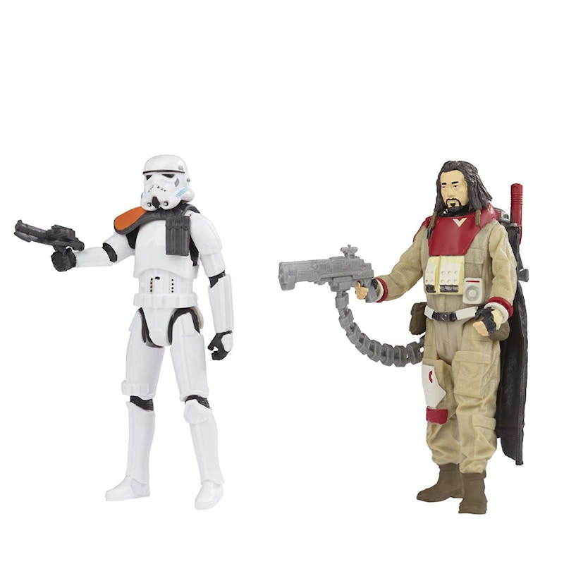 Hasbro Star Wars Rogue One Baze Malbus & Imperial Stormtrooper Action ...
