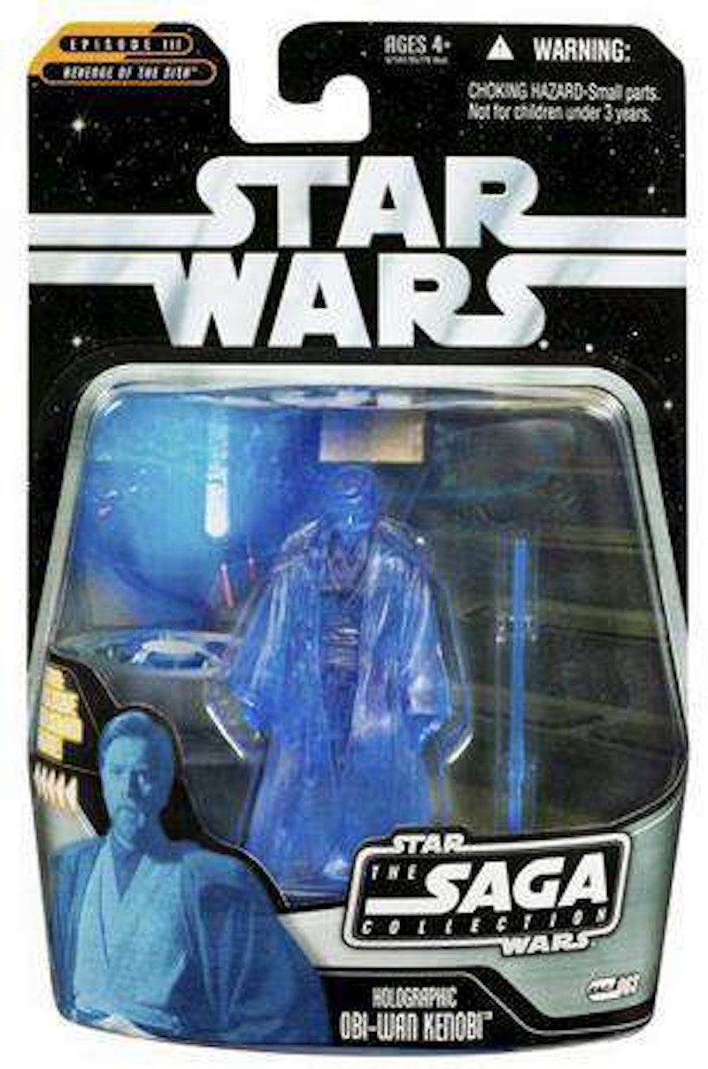 Hasbro Toys Star Wars Saga Collection Holographic Obi-Wan Kenobi Light ...