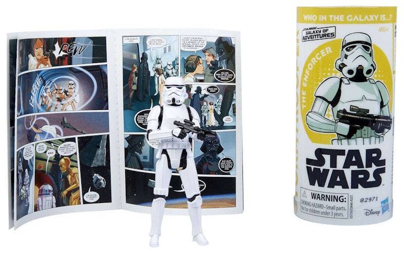 Hasbro Star Wars Story in a Box Imperial Stormtrooper & Comic Action ...