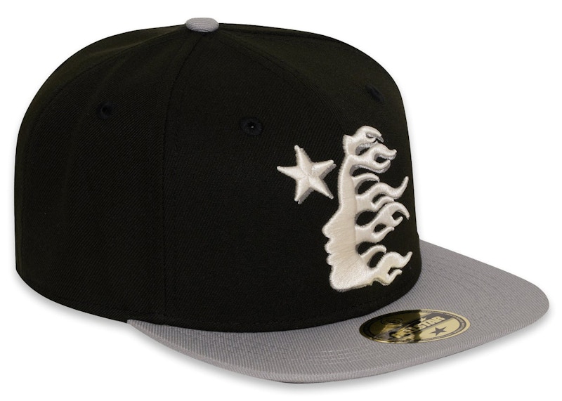 Hellstar Baseball Fitted Hat Black Men's - SS24 - US