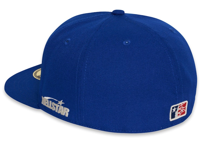 Hellstar Baseball Fitted Hat Blue Men's - SS24 - US