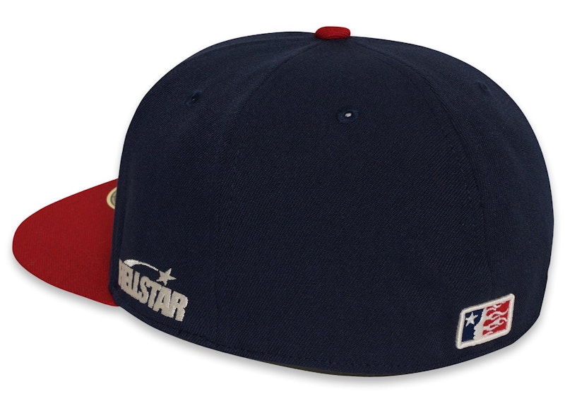 Hellstar Baseball Fitted Hat Navy Men's - SS24 - US