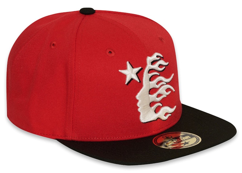 Hellstar Baseball Fitted Hat Red Men's - SS24 - US