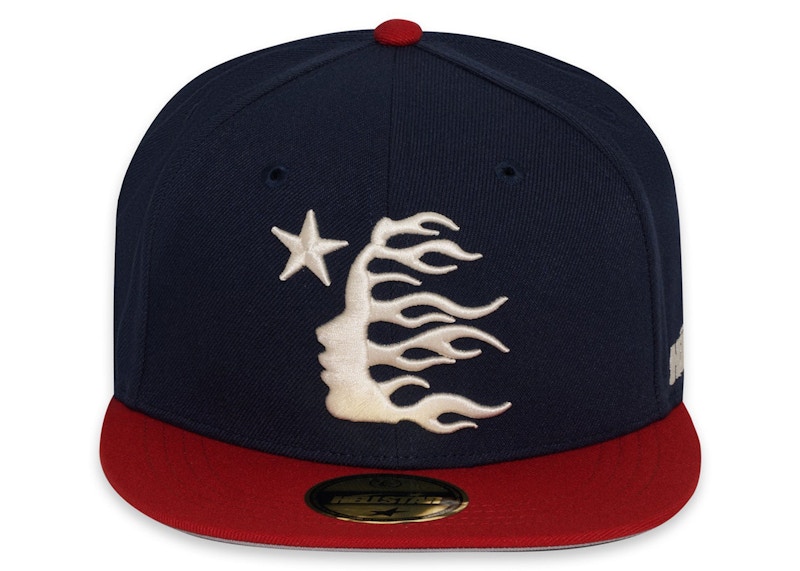 Hellstar Baseball Hat Fitted Navy Men's - FW24 - US
