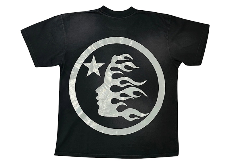 Hellstar Gel Sport Logo (Black/Blue) T-shirt Men's - SS24 - US