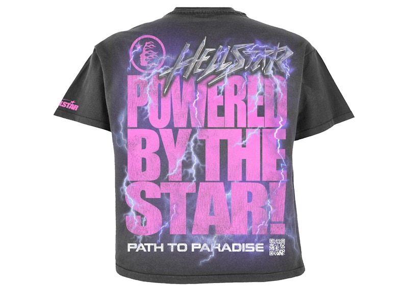 Hellstar Powered By The Star T-Shirt Black - FW23 - US