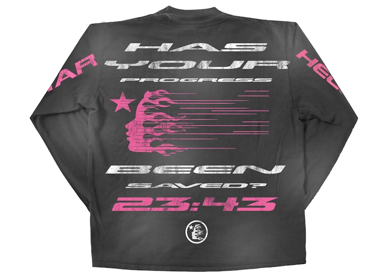 Hellstar Qr Christ L/S Tee Black - FW23 - US