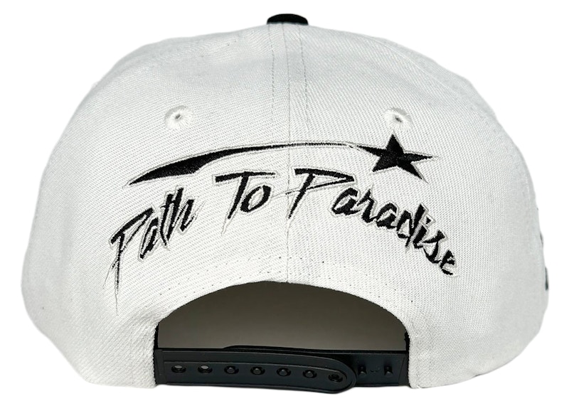 Hellstar Shark Teeth Snapback Off White/Black - SS24 - US