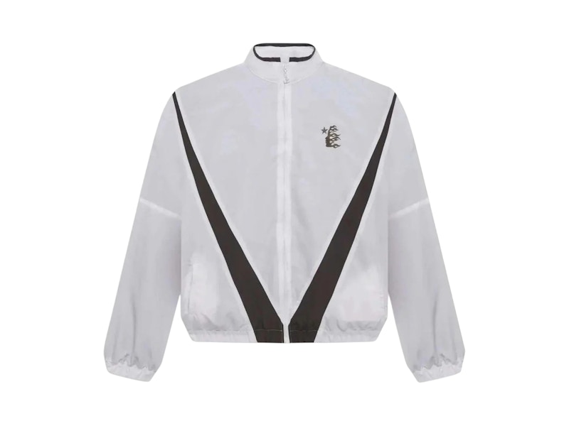 Hellstar Side Stripe Track Jacket White Men's - US