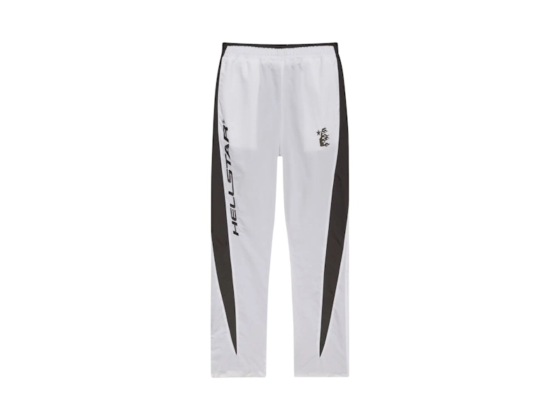 Hellstar Side Stripe Track Pant White Men's - US