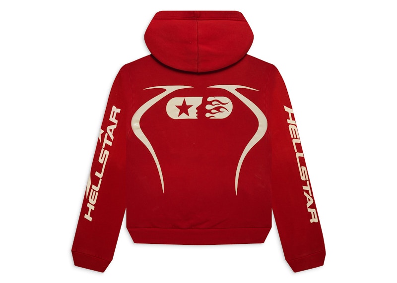 Hellstar Sport Hoodie Red Men's - SS24 - US
