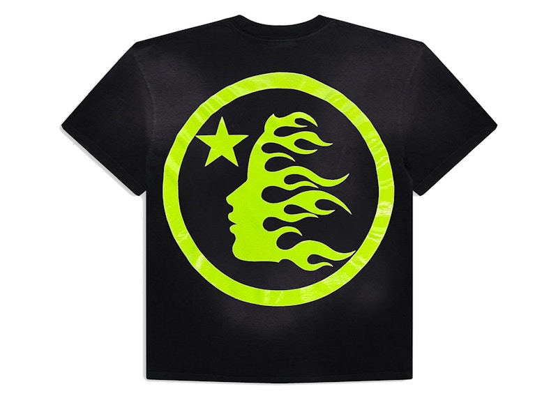 Hellstar Sports Core Logo Gel T-shirt Light Green Men's - SS24 - US