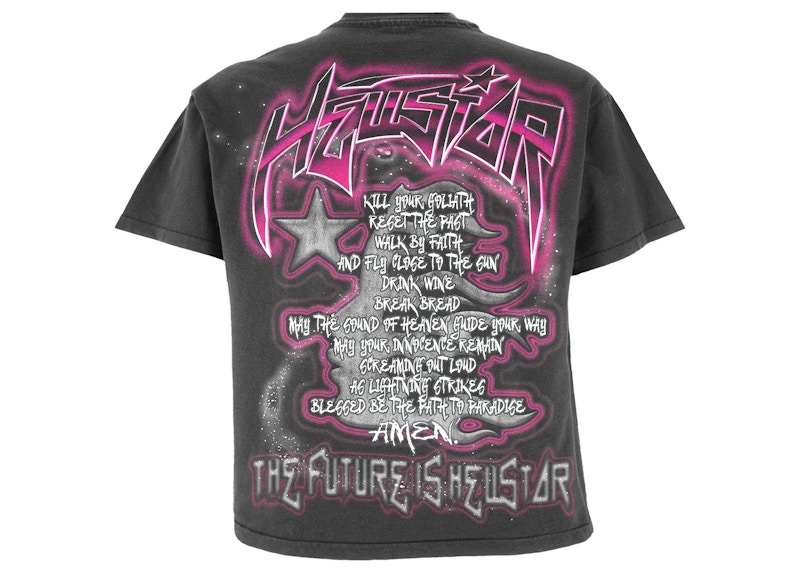 Hellstar The Future T-Shirt Black Pink - FW23 - US