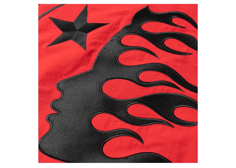 Hellstar Thriller Red Track Jacket Red/Black Men's - FW23 - US