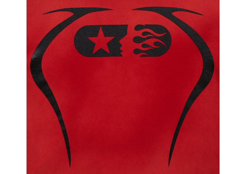 Hellstar Warm Up T-shirt Red Men's - SS24 - US