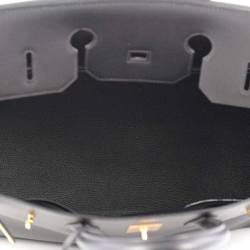 Hermes Birkin Box Calf 35 Black - US