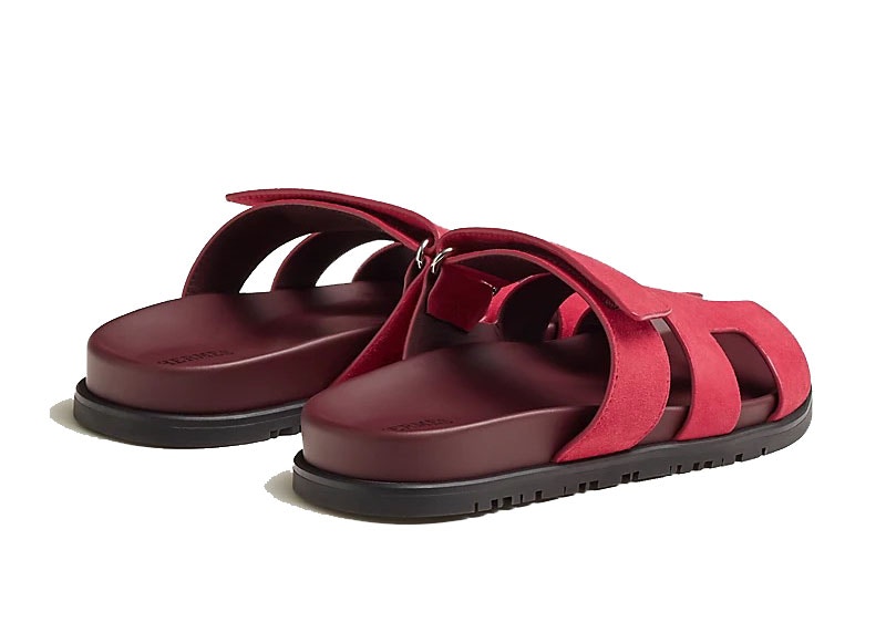 Hermes Chypre Rose Framboise Suede Goatskin (Women's) - H222297Z - US