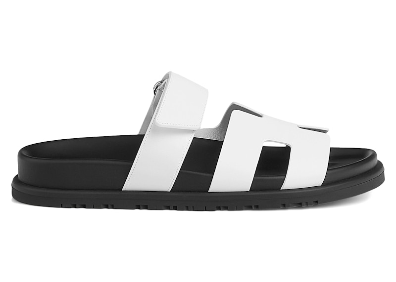 Hermes Chypre Sandal White (Women's) - H222100Z-90360 - US