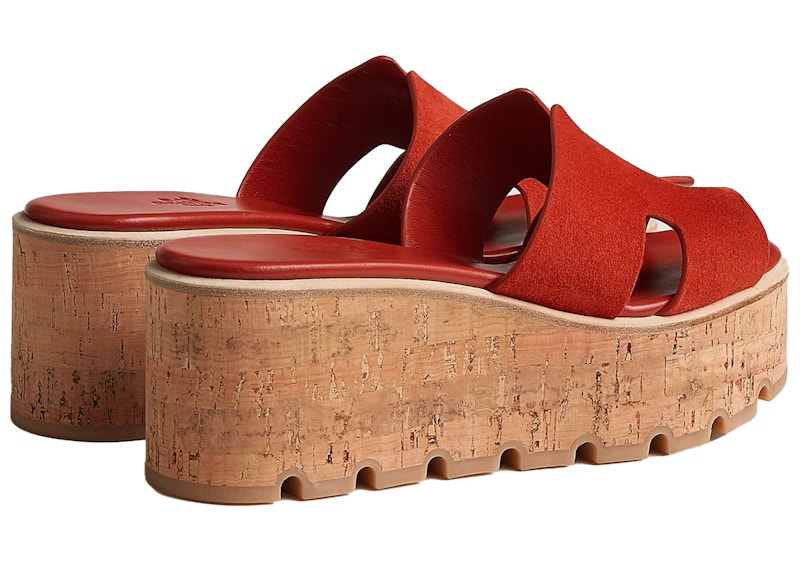 Hermes Eze 30 Sandal Orange Brulee - H232150Z 2K400 - US
