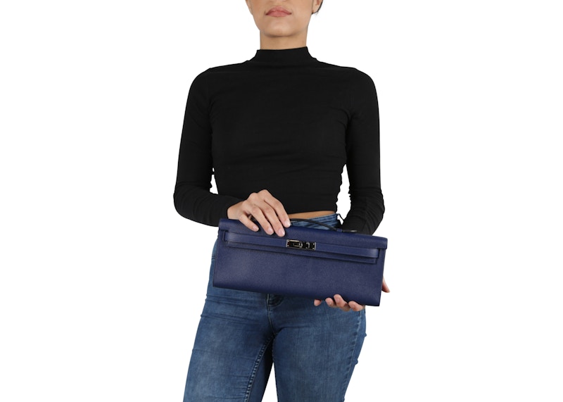 Hermes Kelly Cut Epsom Bleu Saphir - US