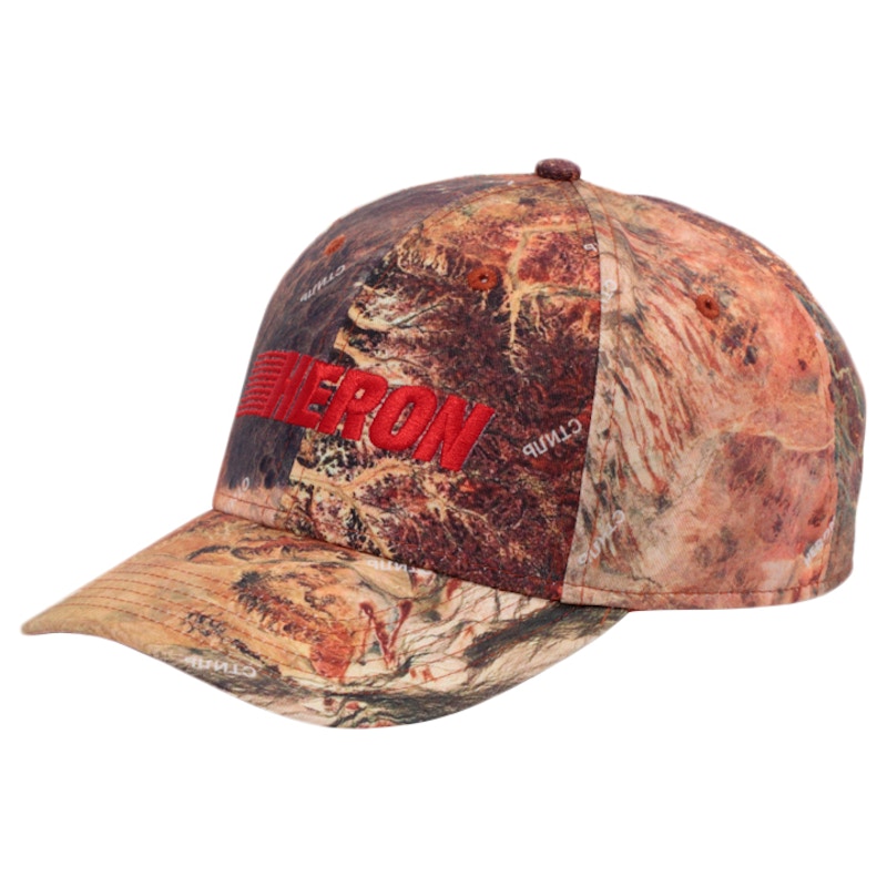 Heron Preston Australian Outback Print Hat Orange/Multicolor Men's ...