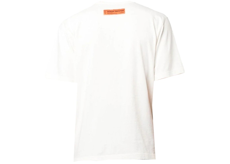 Heron Preston Misprinted Heron T-Shirt White/Navy Men's - SS23 - US