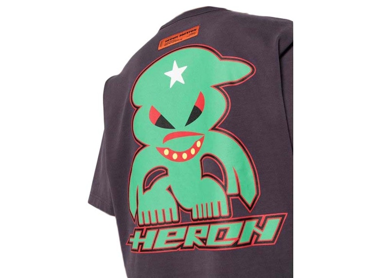Heron Preston Monster Tee Purple Men's - US