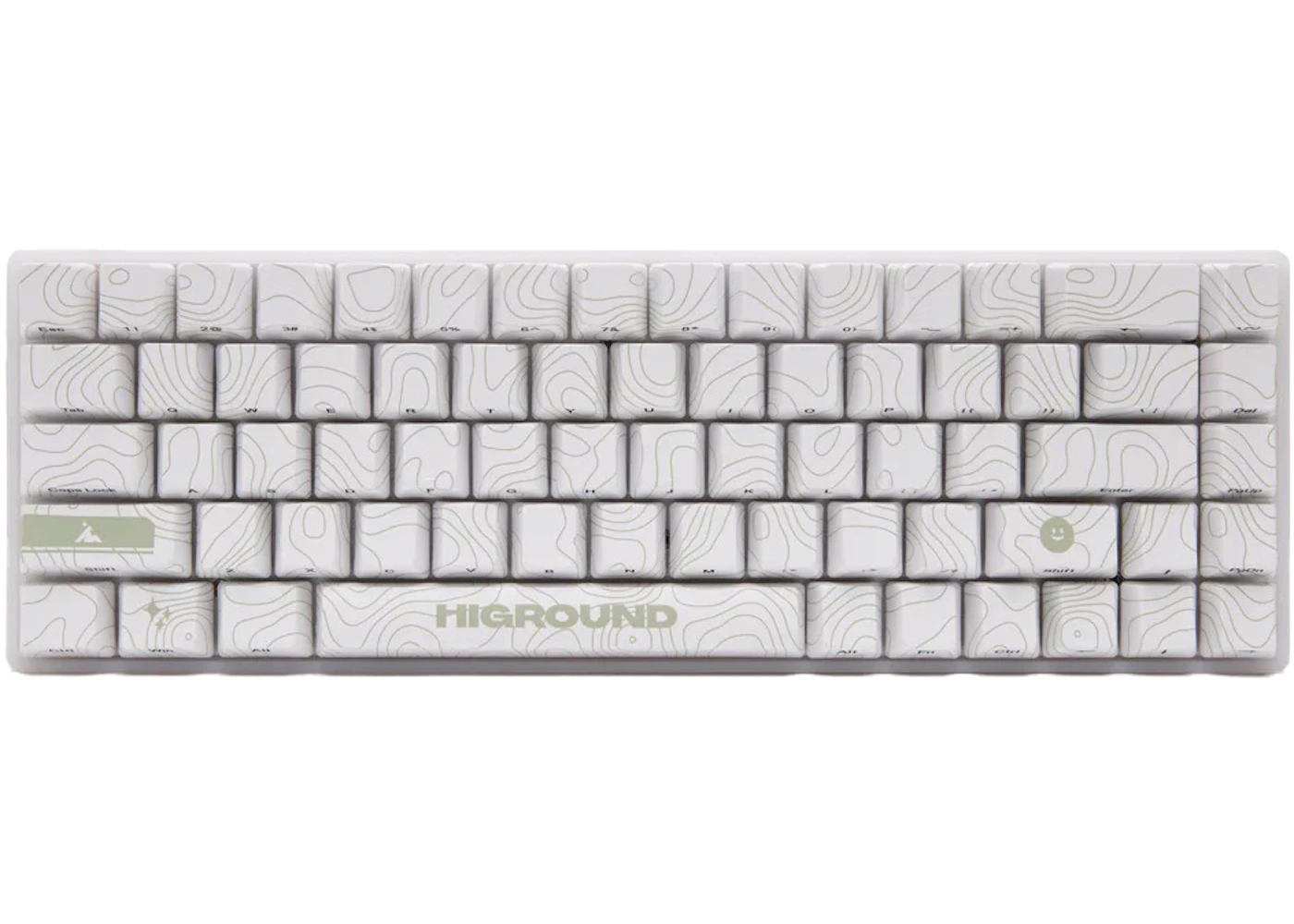 Higround Basecamp Series Bonsai Keyboard Sage White CN higround-basecamp-series-bonsai-keyboard-sage-white-cn