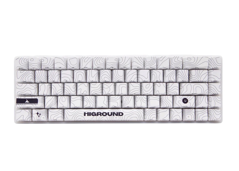 Higround Basecamp Series Snowstone Keyboard Black/White - CN