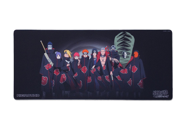 Higround Naruto x Akatsuki Mousepad Grey/Red - SS24 - US