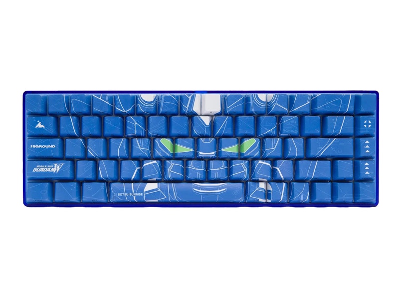 Higround x Gundam Wing Basecamp 65 Admiral Keyboard Blue - US