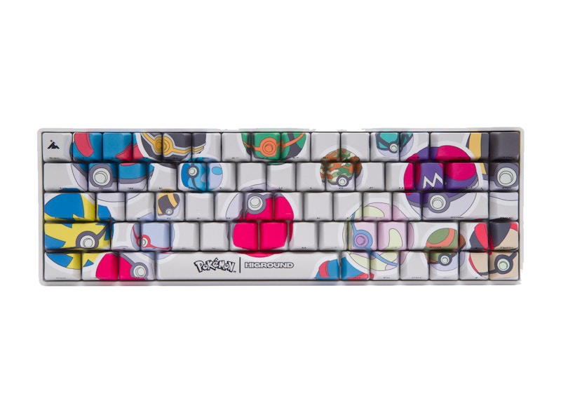Higround x Pokemon Poké Ball Sticker Basecamp 65 Keyboard - US