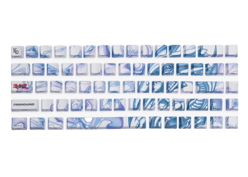 Higround x YuGiOh Blue-Eyes White Dragon Keycaps Set Blue/White - US