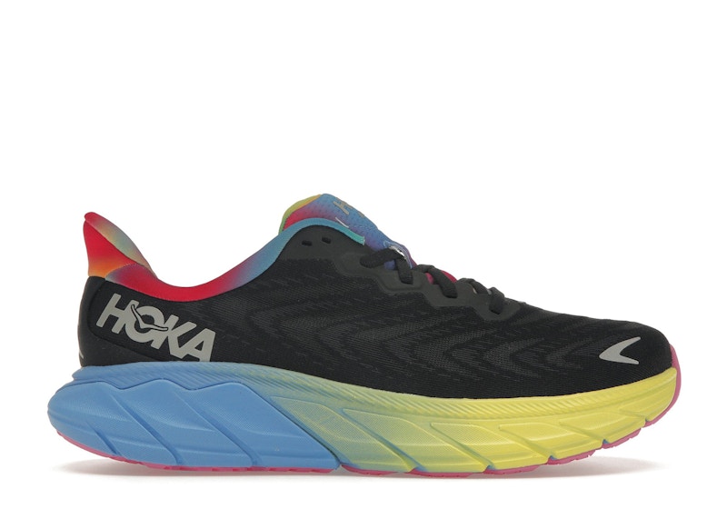 Hoka One One Arahi 6 Black Silver Multi-Color (Women's) - 1123195-BKSV - US