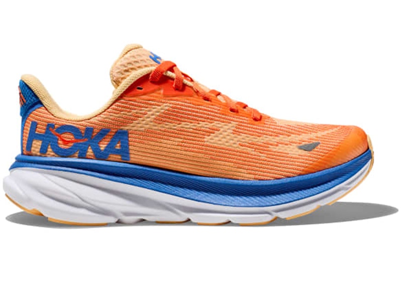 Hoka One One Clifton 9 Vibrant Orange Impala (GS) - 1131170-VOIM - US