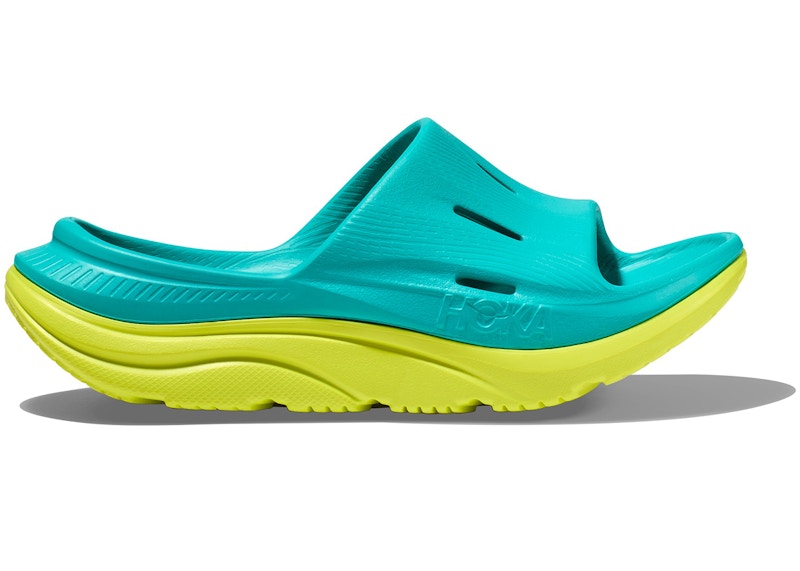 Hoka One One Ora Recovery Slide 3 Ceramic Evening Primrose (GS ...
