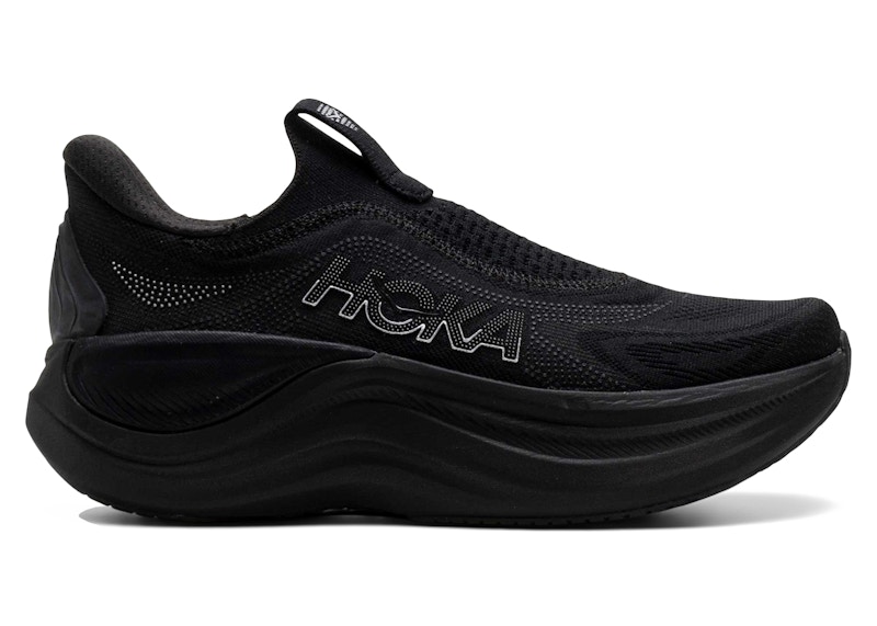 Hoka One One Skyward Laceless Black Men's - 1168876-BBLC - US
