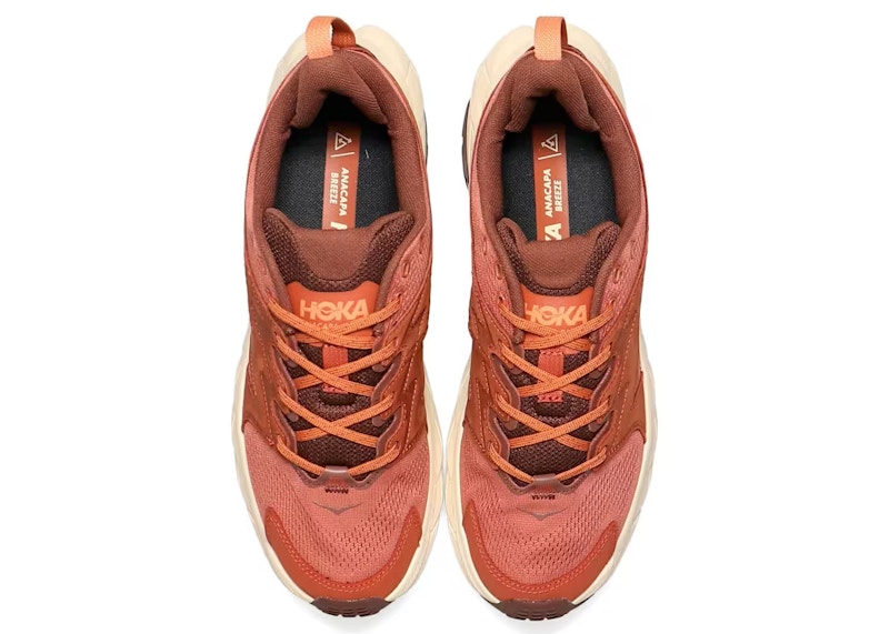 Hoka Oneone Anacapa Breeze Low Baked Clay Shortbread Men's - 1127920 ...