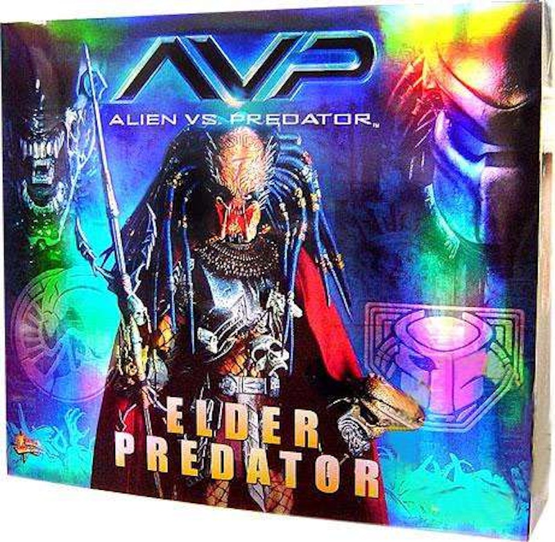 Hot Toys Alien vs Predator Movie Masterpiece Elder Predator Collectible ...