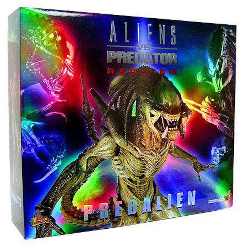 Hot Toys Alien vs Predator Movie Masterpiece Predalien Collectible ...
