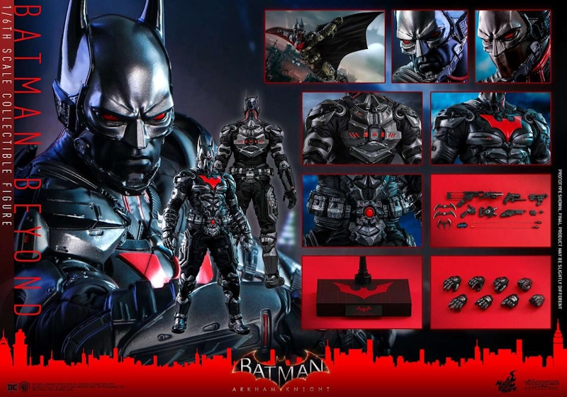 Hot Toys Batman Videogame Masterpiece Batman Beyond Collectible Figure - US