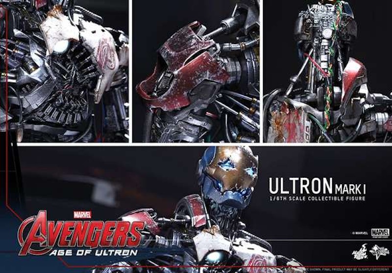 Hot Toys Marvel Avengers Age of Ultron Ultron Mark I Version ...